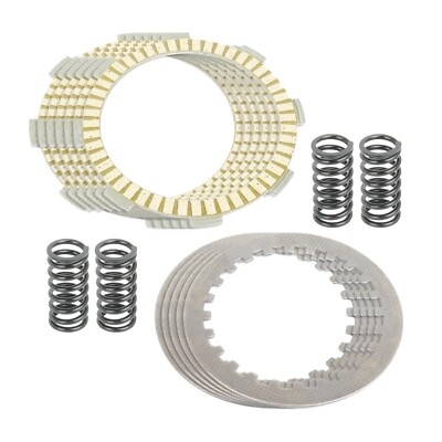 Clutch Friction Steel Plates And Springs for Honda Cm250C Custom 1982 ...