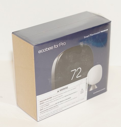 ECOBEE FOR PRO PREMIUM SMART THERMOSTAT VOICECONTROL ALEXA BUILTIN 1 ...