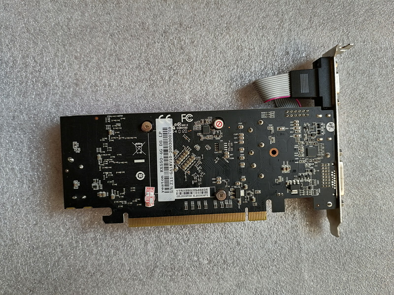 YESTON AMD Radeon RX550 4GB 640SP GDDR5 PCI-E Graphics Video Card VGA ...