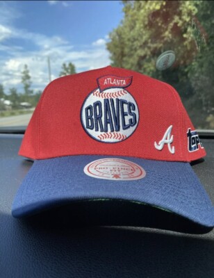 Atlanta Braves Lids x Topps x Mitchell & Ness Adjustable Hat Pro Pinch ...