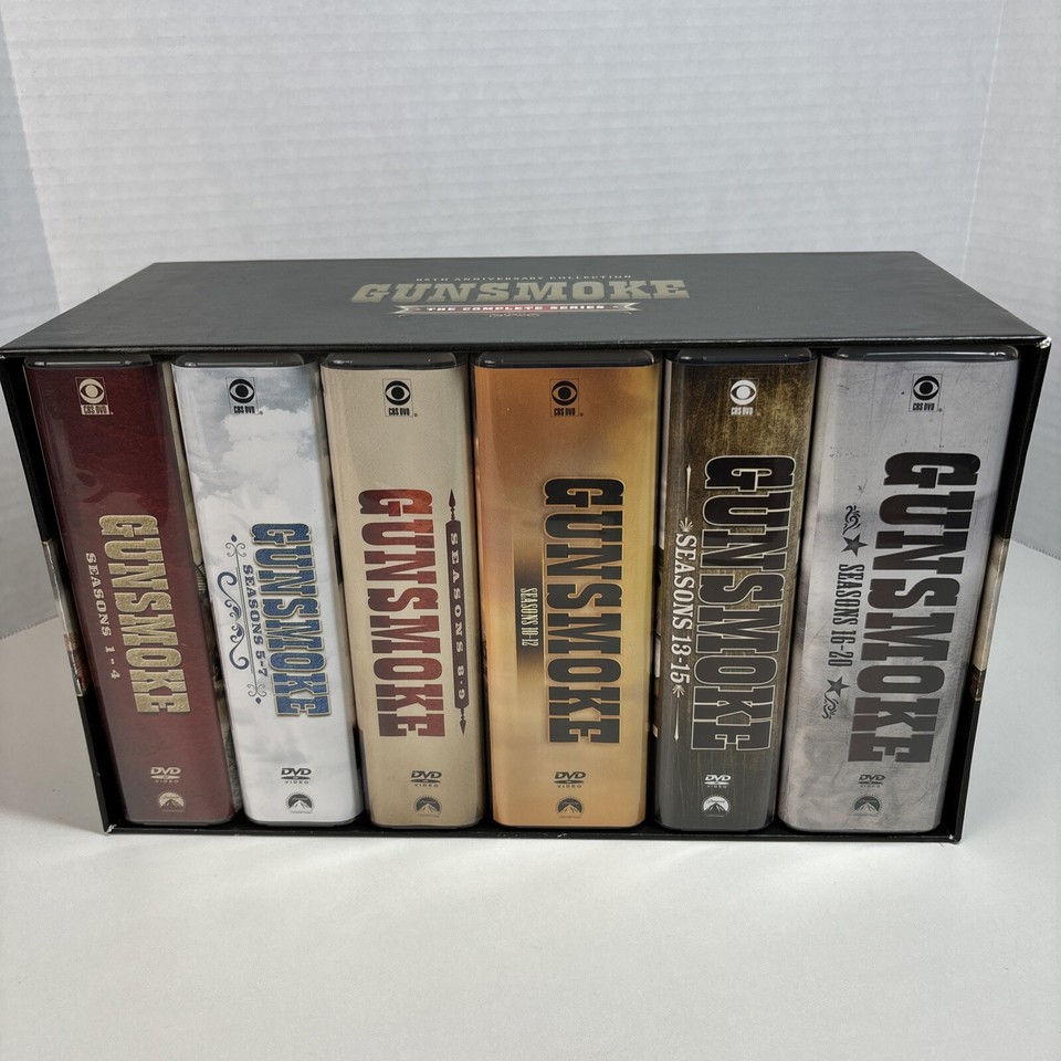 Gunsmoke The Complete Series 65th Anniversary Collection Seasons 1-20 ...