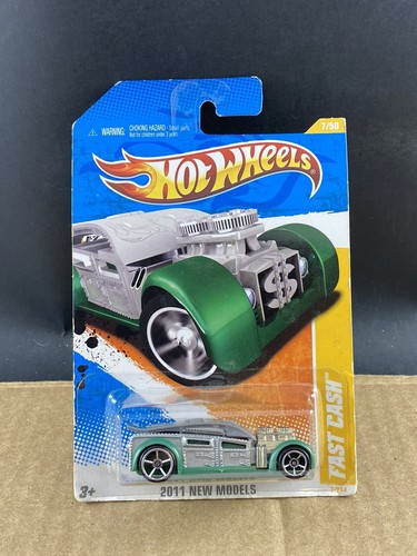 Hot Wheels Fast Cash, 2011 New Models 7/50 1:64, COMB SHIP $1 PER MULT ...