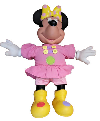 Vintage Minnie Mouse 1980 Plush Toy Disney Doll Mattel 15" | eBay