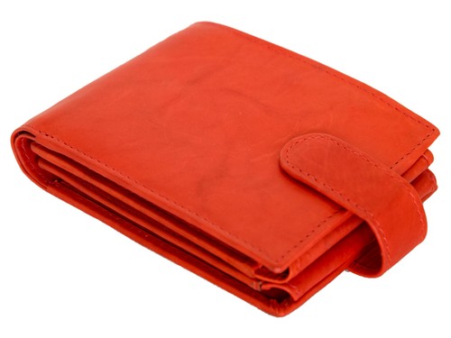 26 Card slots NEW MENS Real Leather 4 fold wallet Easily find cards ...