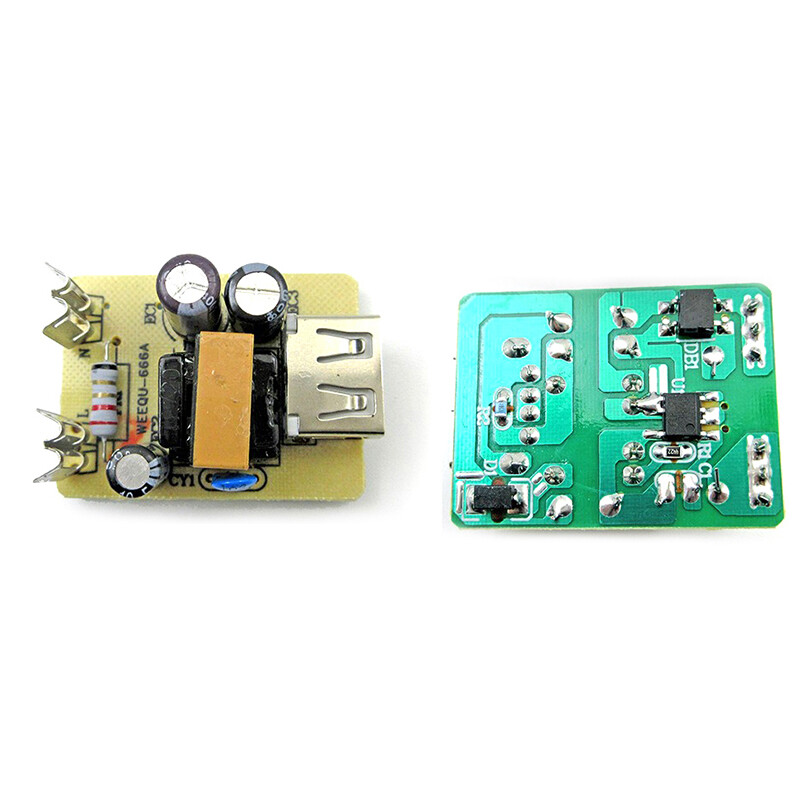5V1A USB Socket Output Mobile Phone Charging Board Power Adapter Module ...