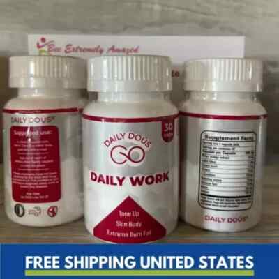 Daily Work Pills *** Brand New and Sealed *** by Daily Dous / Skinny ...