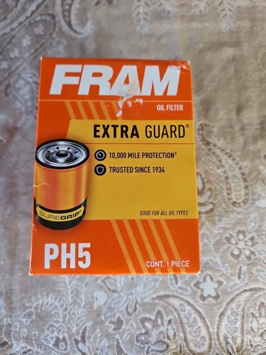 Fram PH5 Extra Guard Oil Filter Big Small Block Chevy Engines 13/16-16 ...