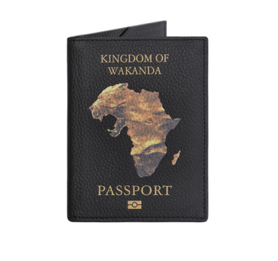 [Premium] Marvel WAKANDA Passport Case Blackpanther Lether Case Marvel ...