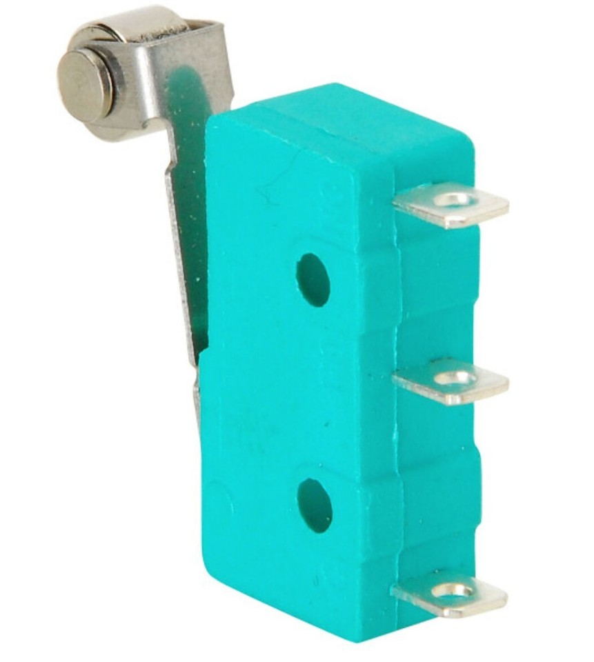 6PK Parts Express SPDT Miniature Snap-Action Micro Switch with Roller ...