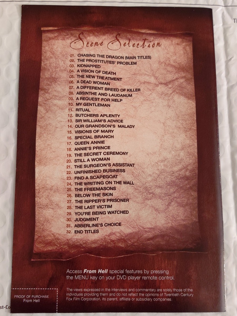 Johnny Depp From Hell Absinthe