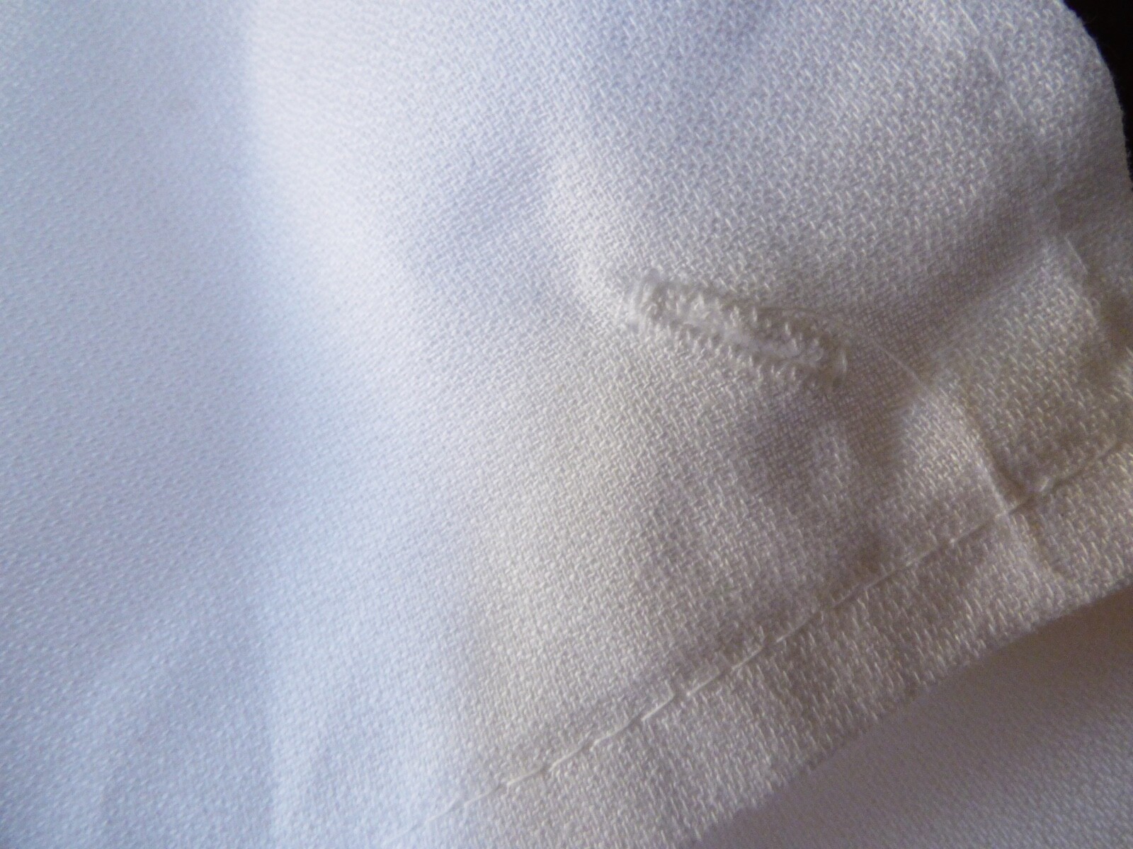 America West Airlines Logo Linen Napkins First Class White Cotton Set ...