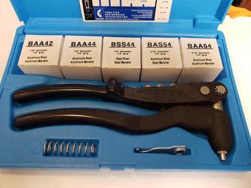 Creative Engineering Inc. Hand Riveter And Rivets | eBay