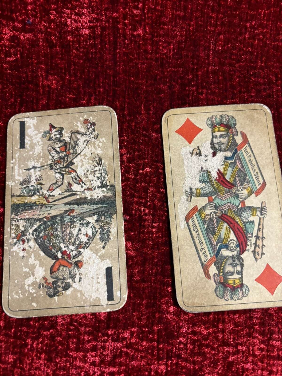 Antique 1800s Playing Tarot Cards All 54 Deck | eBay