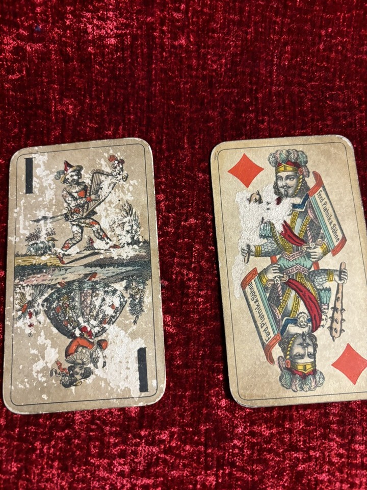 Antique 1800s Playing Tarot Cards All 54 Deck | eBay