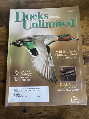Vintage May/June 2007 Ducks Unlimited Magazine | eBay