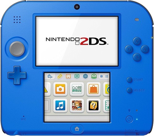 Nintendo 2DS Blue Handheld Game Console And PS5 Blue Controller | eBay