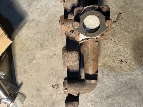 Dual exhaust headers Chevrolet 235 Six cylinder engine | eBay