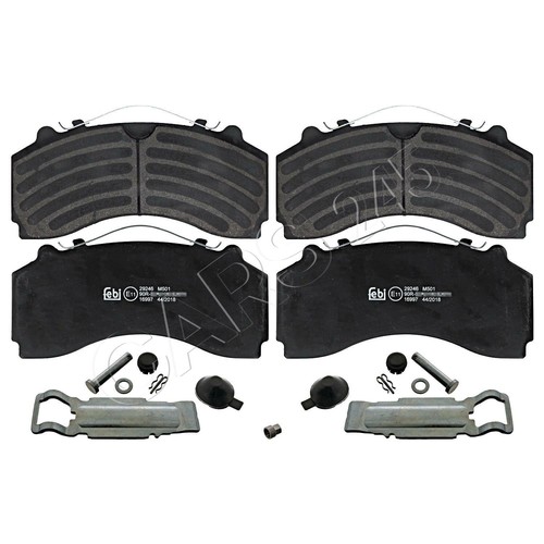 Disc Brake Pad Set Rear Front FEBI For MERCEDES Actros Mp4 0064205220 ...