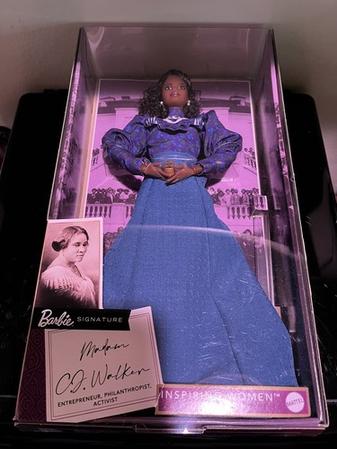 New Barbie Signature Madam CJ Walker Doll, Inspiring Women Series ...