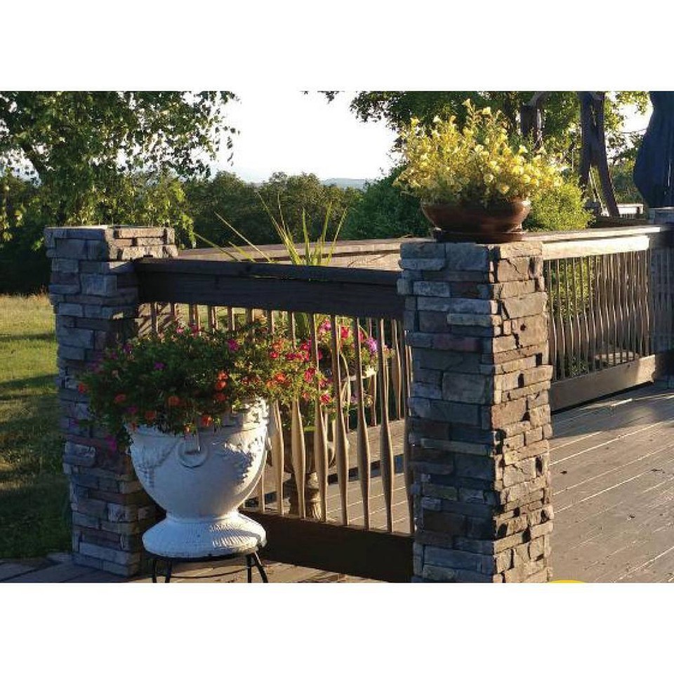 P-Series 6 x 6 Clover Dale Ledge Post Surround Concrete Stone Veneer | eBay