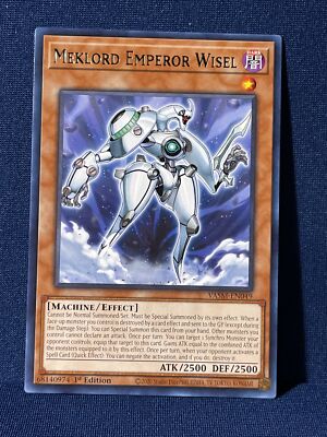 Yugioh! Meklord Emperor Wisel RARE VASM-EN049 Valiant Smashers | eBay