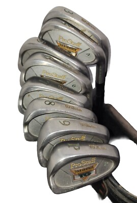 Wilson Pro Staff Tour Graphite TG Oversize 3-SW Iron Set Carbon Fiber ...