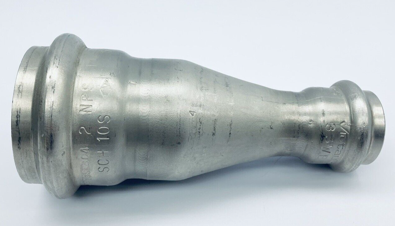 VICTAULIC P594 VIC-PRESS 1" X 2" CONCENTRIC REDUCER SCH 10/304SS ...