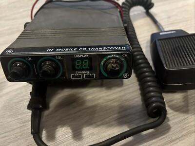 GE Compact Mobile CB 3-5809D High Performance 40 Channel CB Transceiver ...