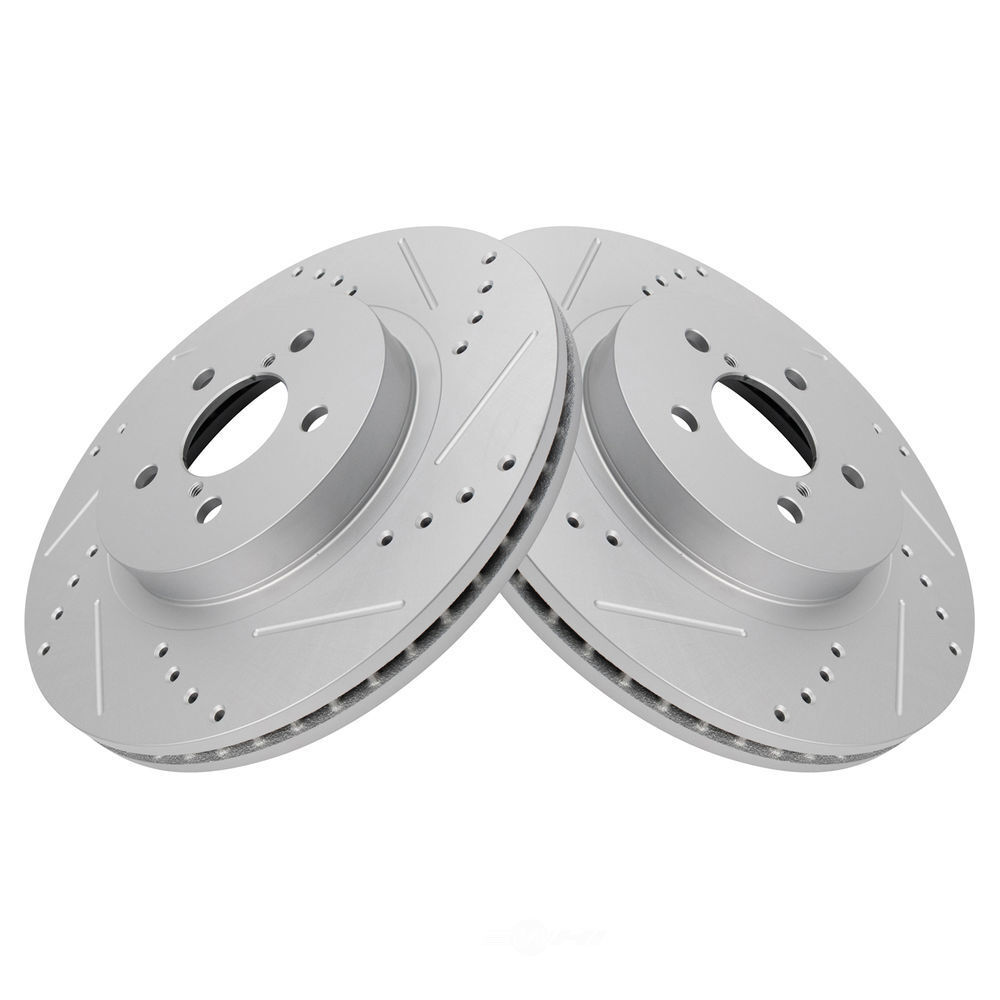 Disc Brake Rotor Set-Performance 2 Piece Brake Rotor Set TRQ BRA19839 ...