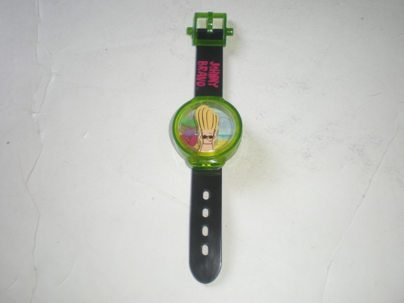 Johnny Bravo Wendy's Kids Meal Wrist Watch Brain Game Cartoon Network ...