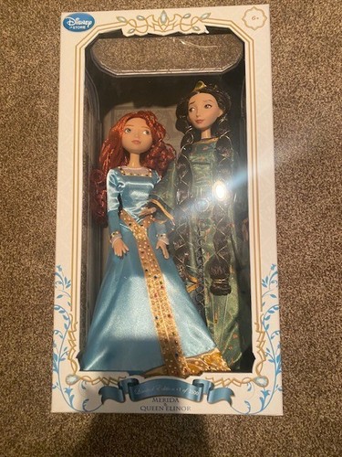 Disney Store Brave Merida and Queen Elinor Doll Set Limited Edition ...