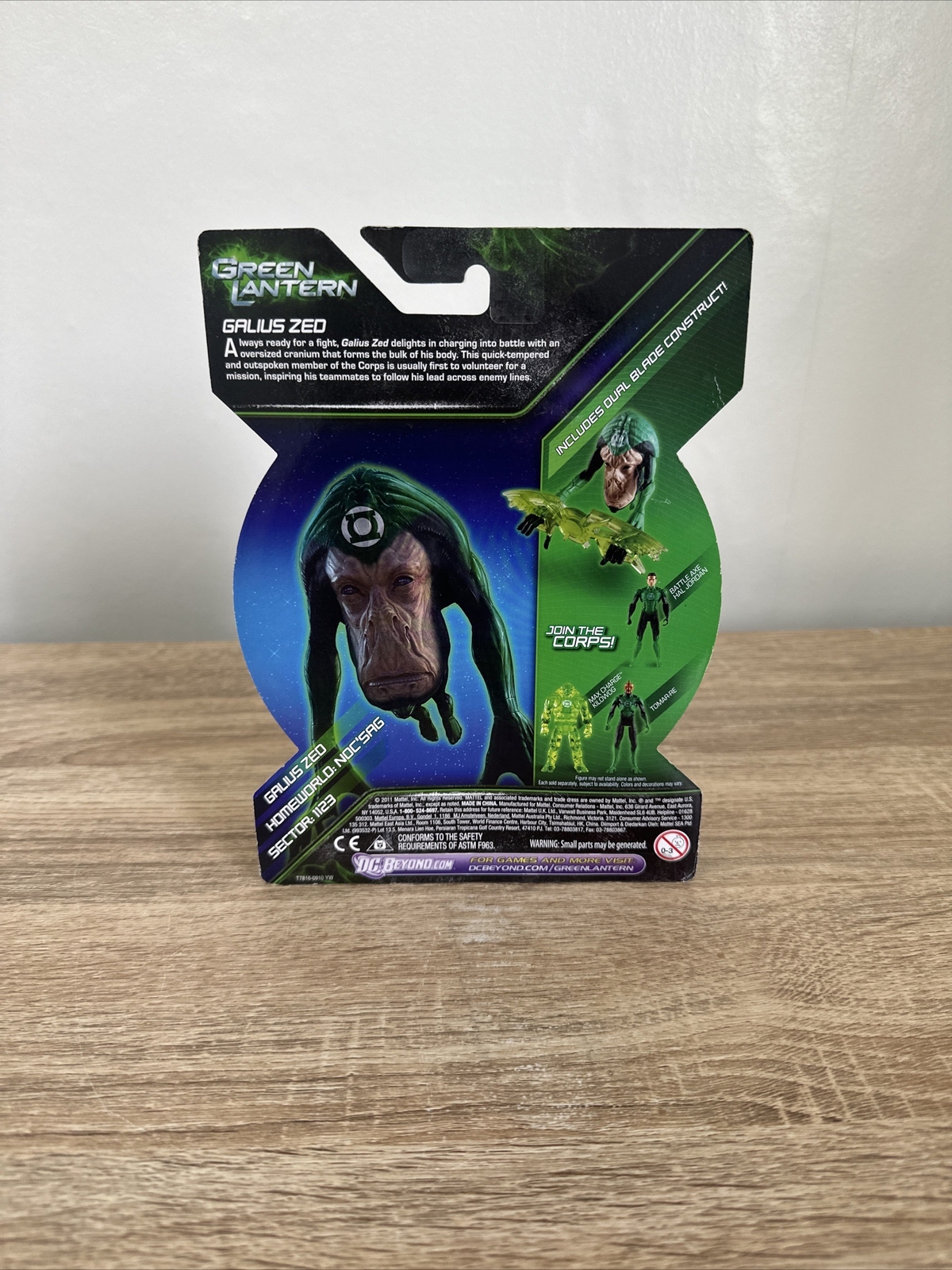 DC Green Lantern Movie Galius Zed Mattel Figure Gl16 W/ Power Ring for ...