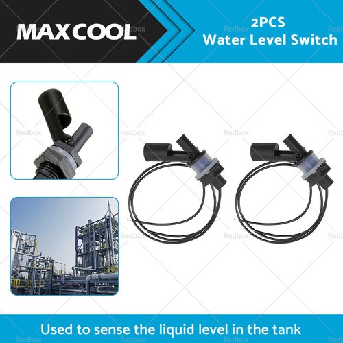 2PCS Sensor Tube Float Switch Tank Horizontal Liquid Pool Side Mount ...