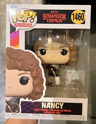 Funko Pop! Nancy #1460 Stranger Things IN HAND + Protector | eBay