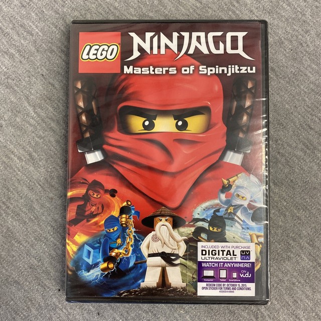 LEGO Ninjago Masters of Spinjitzu DVD Movie 2011 Cartoon Widescreen ...
