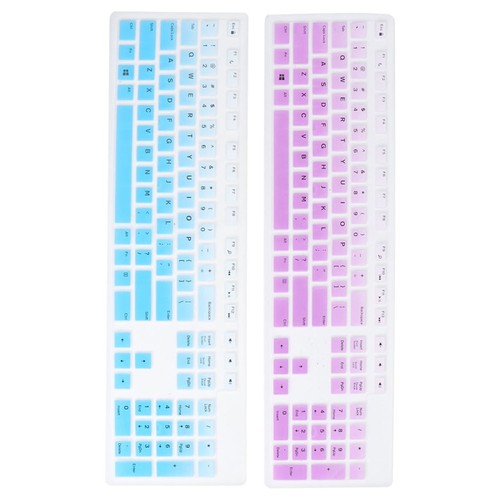 2 PCS Keyboard Protector Waterproof Cover Computer Laptops Keyboards ...