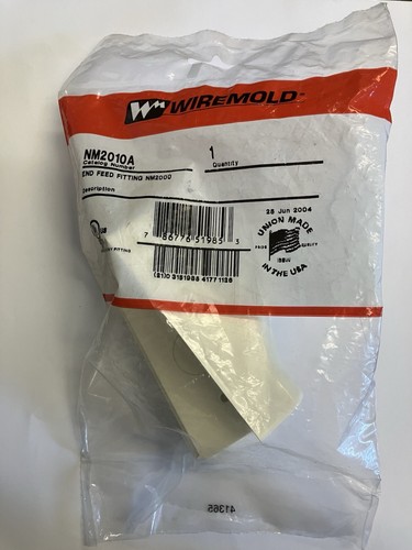 LEGRAND WIREMOLD NM2010A END FEED FITTING NM2000 | eBay
