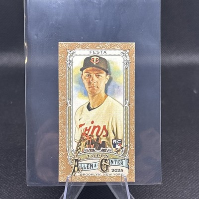 2025 Topps Allen & Ginter - David Festa Mini Gold Border (RC) #249 | eBay