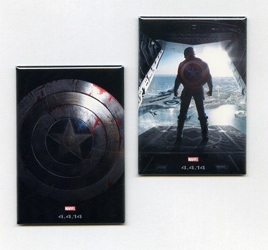 CAPTAIN AMERICA : THE WINTER SOLDIER - MOVIE POSTER MAGNETS (avengers ...