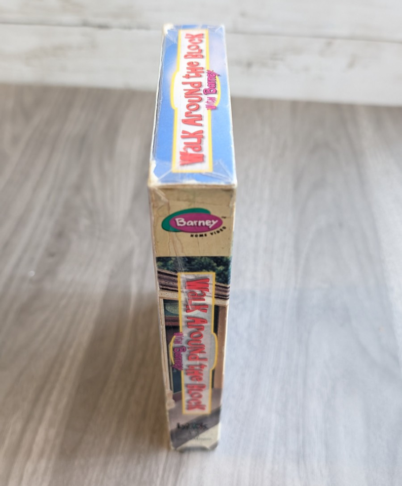 Barney - Walk Around the Block with Barney VHS 1999 Classic Collection ...