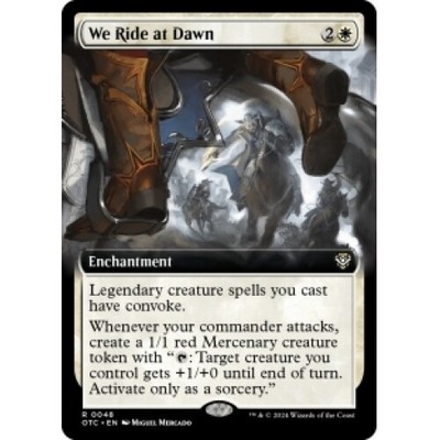 WE RIDE AT DAWN (EXTENDED ART) X4 Outlaws Of Thunder Junction ...