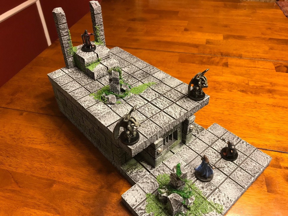 Graveyard Crypt 28mm Terrain Tabletop Wargame Dungeons & Dragons ...