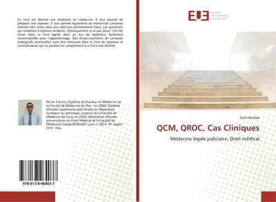 QCM, QROC, Cas Cliniques | Médecine légale judiciaire, Droit médical ...