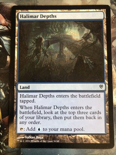 1x Halimar Depths Duel Decks: Jace vs Vraska MTG Magic the Gathering x1 ...
