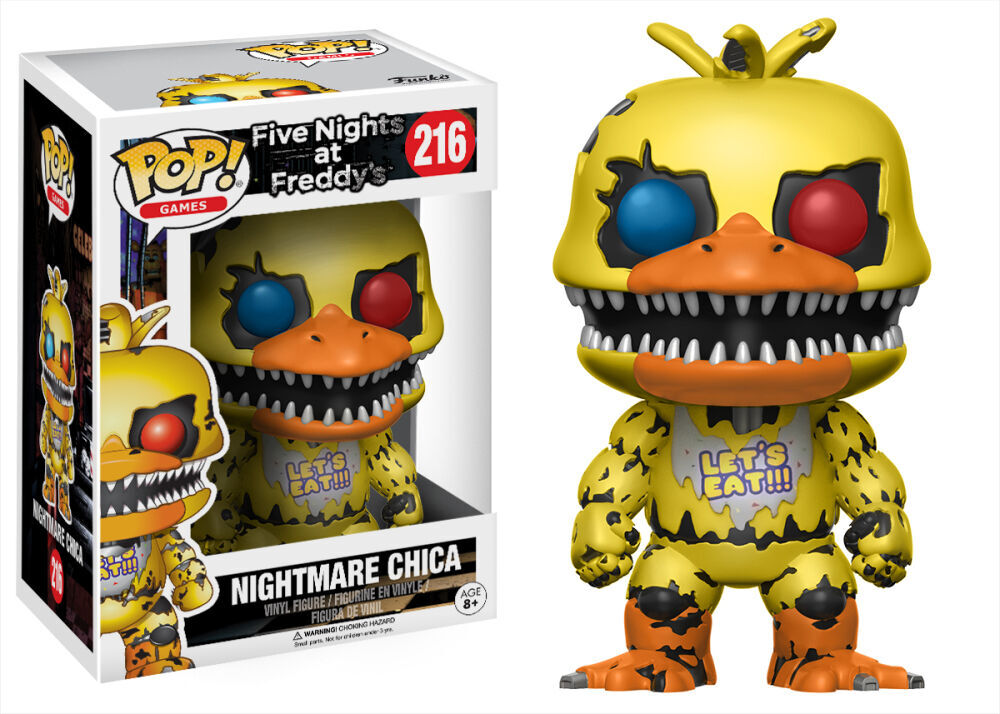 Funko Pop! Vinyl: Five Nights at Freddy's - Chica the Chicken ...