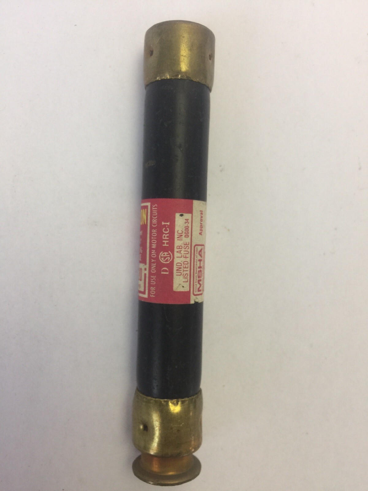 FUSETRON FRS-R-20 FUSE 600VAC 20AMP DUAL ELEMENT TIME DELAY CLASS RK5 ...