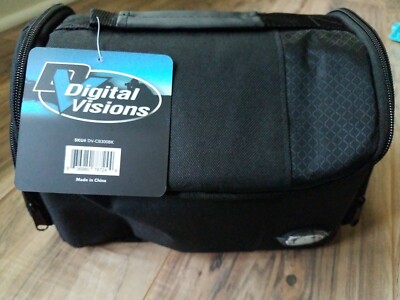 Digital Visions DSLR Camera Bag **NEW** 9.5" L x 7" W x 7" H, Black | eBay