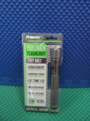 Promier 150 Lumens Tactical Grade Flashlight DB8 PRO-2AA-32 #00389 | eBay