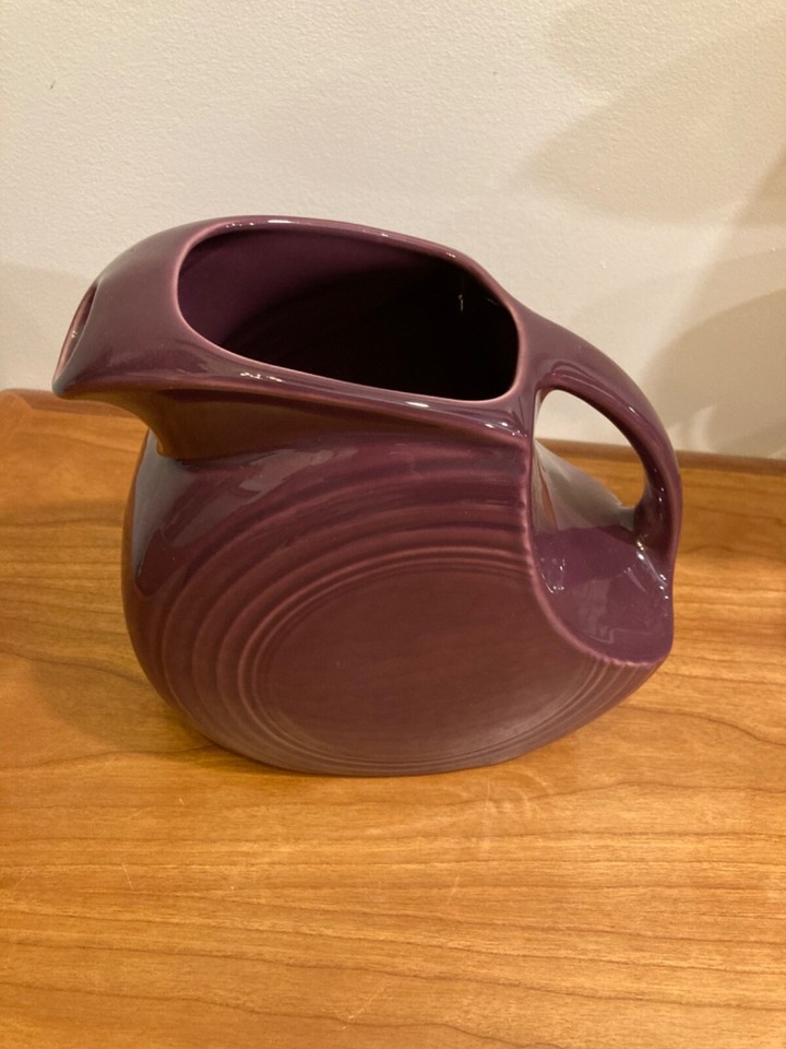 Vintage Fiesta Fiestaware Plum Purple Large Disk Pitcher | eBay