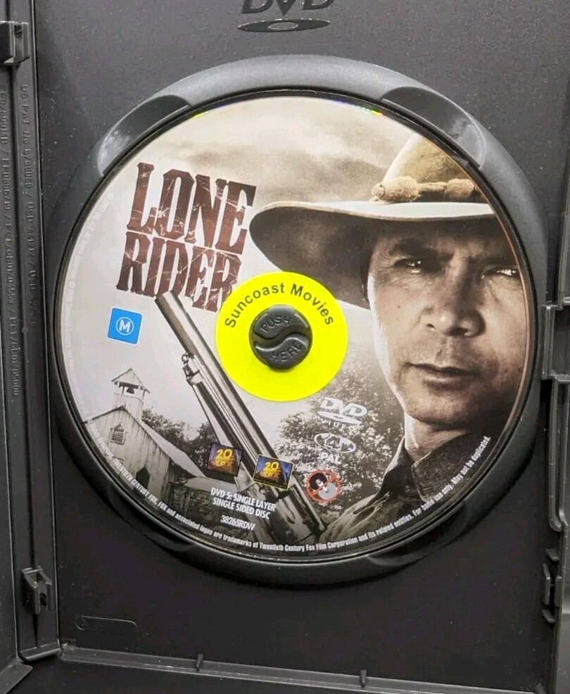 Lone Rider (DVD) Region 4 Ex Rental Lou Diamond Phillips VG condition ...